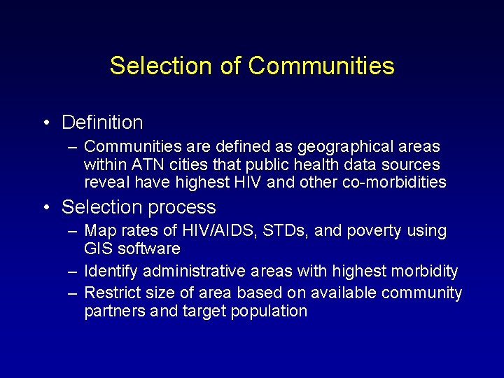Connect to Protect Adolescent Prevention Trials Network ATN