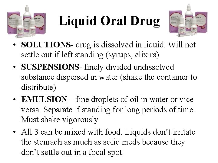 Principles and Methods of Drug Administration CHAPTER 3