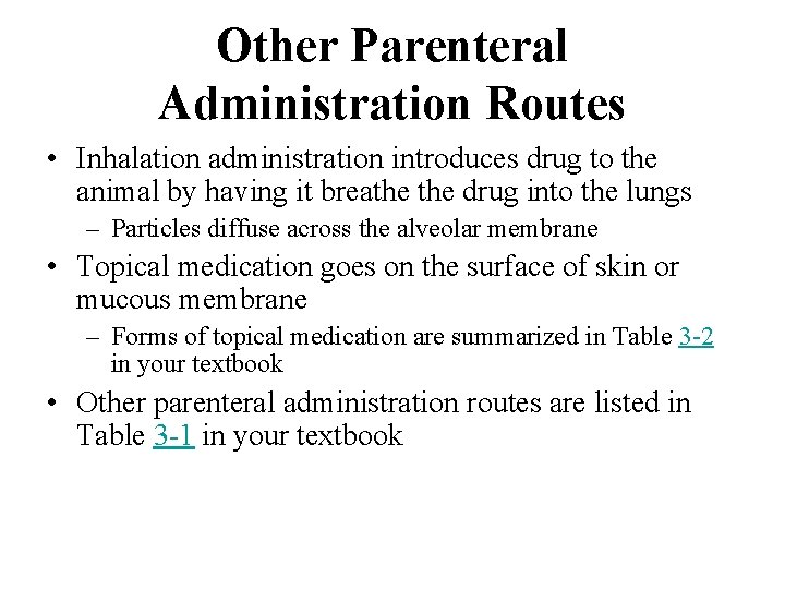 Principles and Methods of Drug Administration CHAPTER 3
