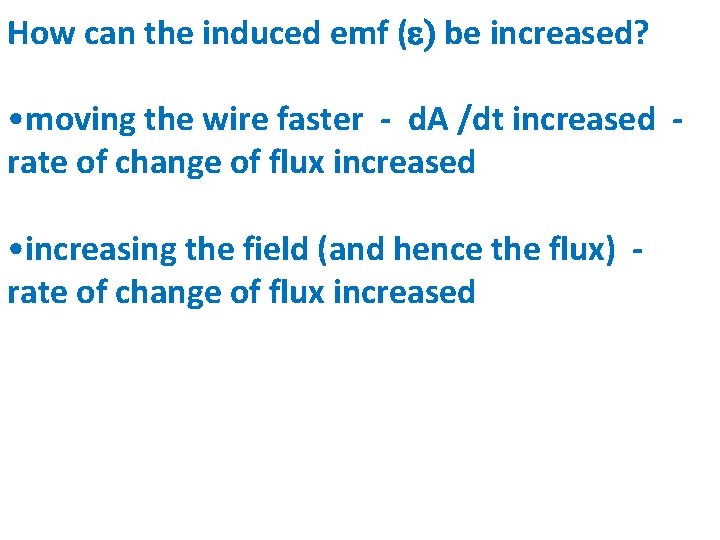 Electromagnetic induction flux and flux linkage Making electricity