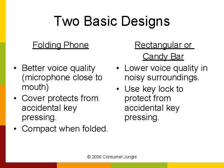 Lesson Three Phone Options and Extras Mobile Data