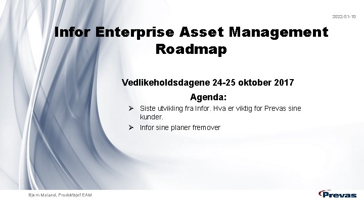 2022 01 10 Infor Enterprise Asset Management Roadmap
