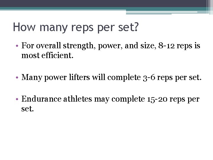 Basics of Muscular Training What is resistance training