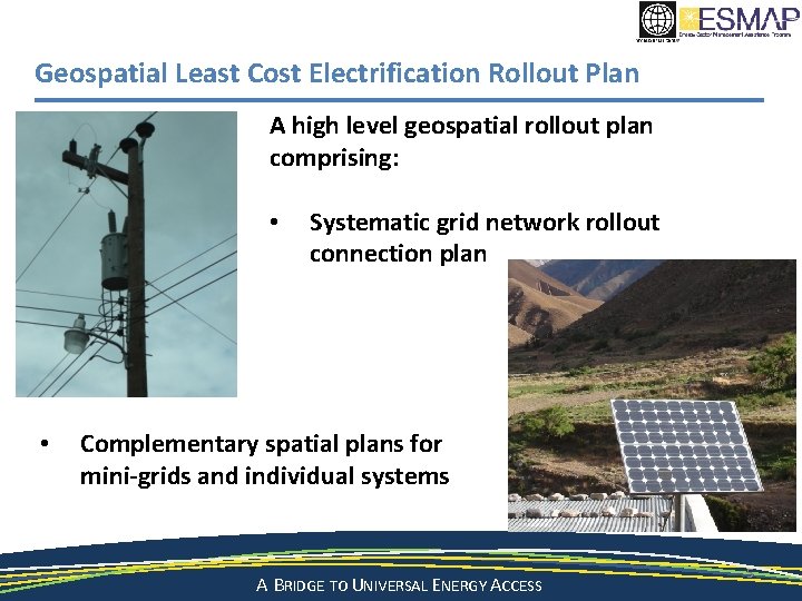 Development of Myanmar National Electrification Plan Toward Universal
