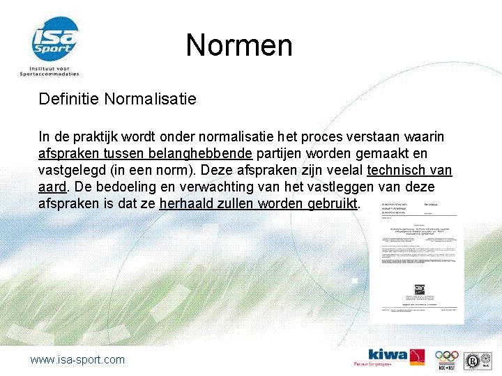 Paardenbodem als sportvloer ir Erik van Swinderen Business