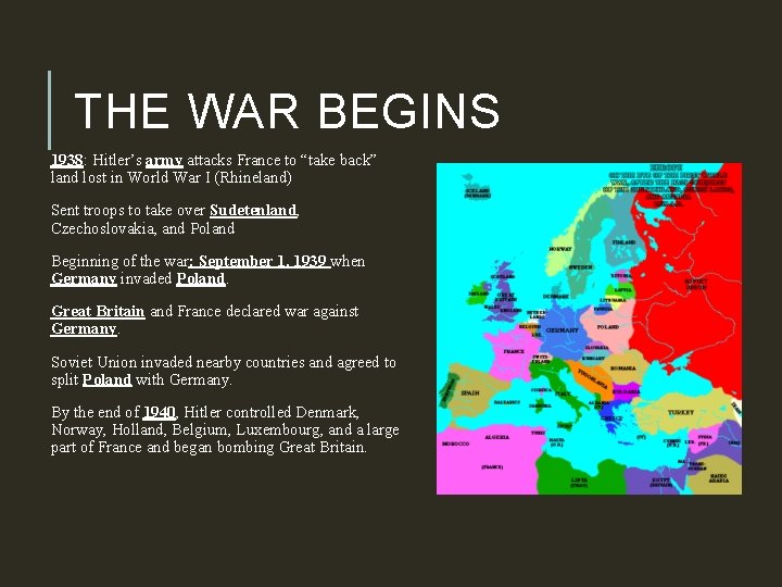 WORLD WAR II PART 1 LESSON ESSENTIAL QUESTION