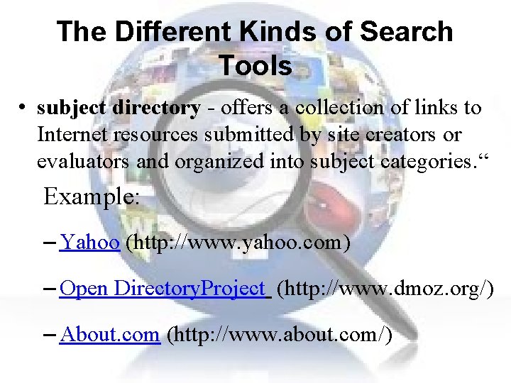 Internet Searching Prepared by Charisse M Dagondon Agenda