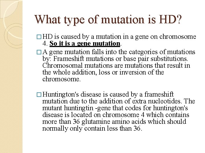 Huntingtons Disease By Catherine Peters What is Huntingtons