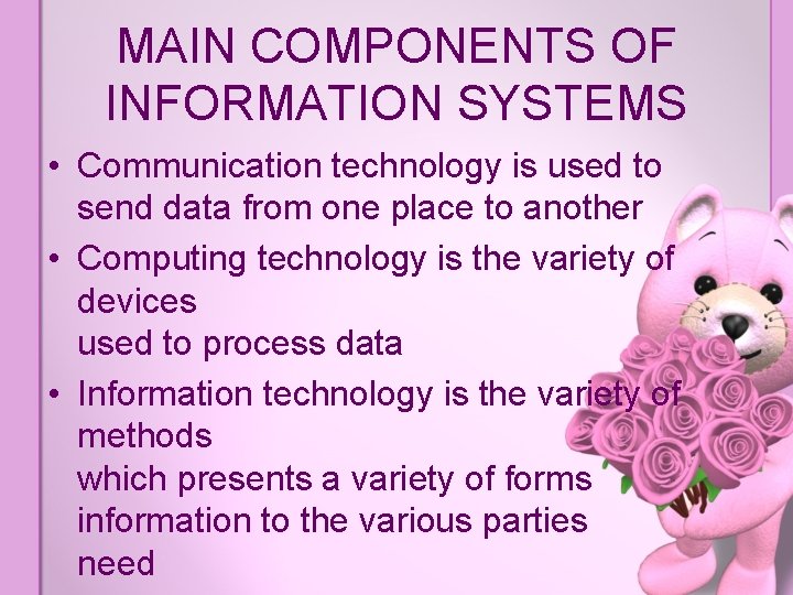 CH 1 OVERVIEW OF MANAGEMENT INFORMATION SYSTEM By