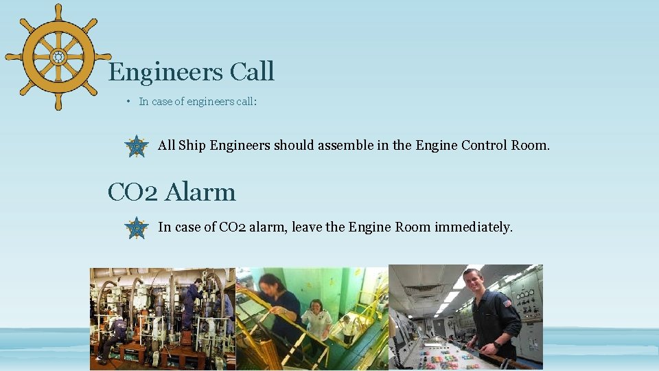 Emergency Situations on Boarder Ships An emergency situation