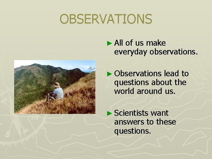 Nature of Science Scientific Theory Law Method Mr