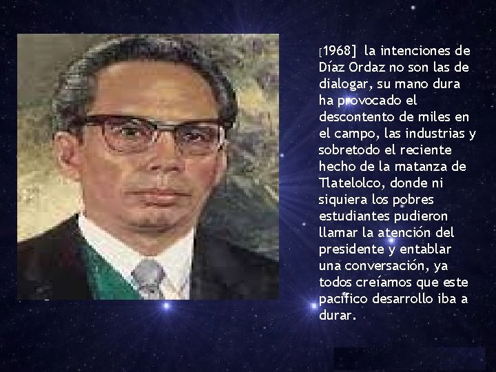 Daz Ordaz LNEA DEL TIEMPO 1964 2015 1964