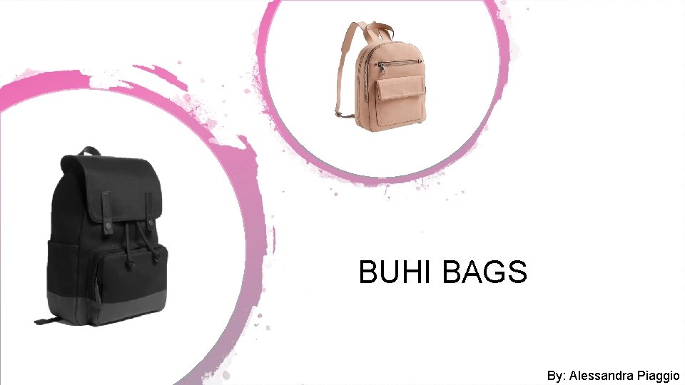 BUHI BAGS By Alessandra Piaggio Herschel Co at