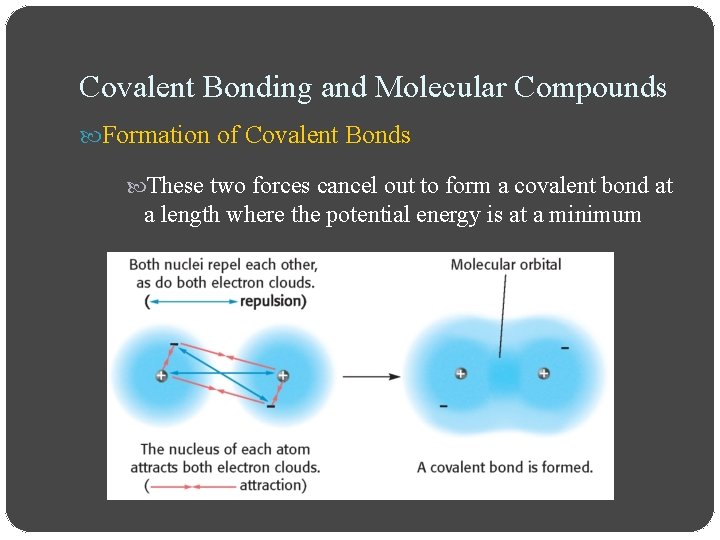 Chemical Bonding Covalent Bonding and Molecular Compounds Covalent