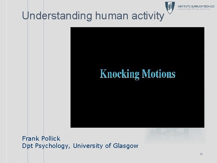 ROBOTICS EPFLIST a proposal for a collaboration program