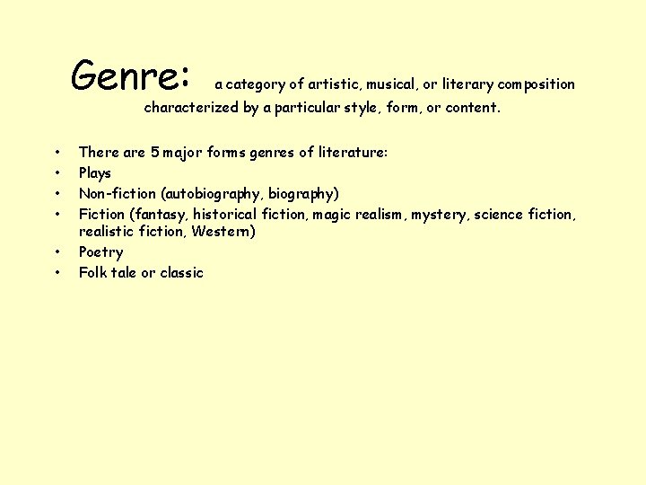 What is a story As the following statements