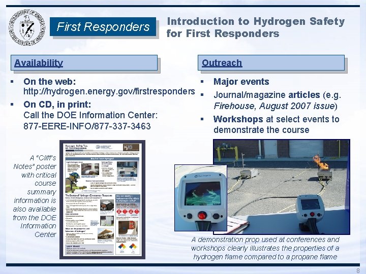 Building Public Safety Consensus The DOE Hydrogen Program