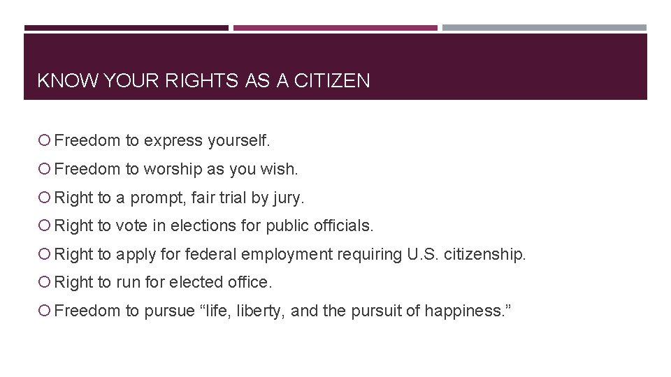 WITH LIBERTY AND JUSTICE FOR ALL WHAT DOES