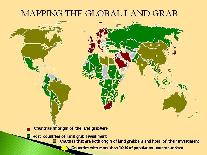 Mapping the Global Land Grab I GLOBAL SITUATION