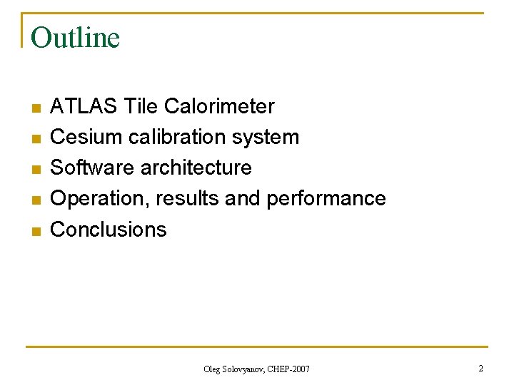 ATLAS Tile Calorimeter Cesium calibration system Control and