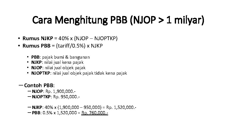Pendapatan Pajak Bumi Bangunan Verrel Definisi PBB Pajak