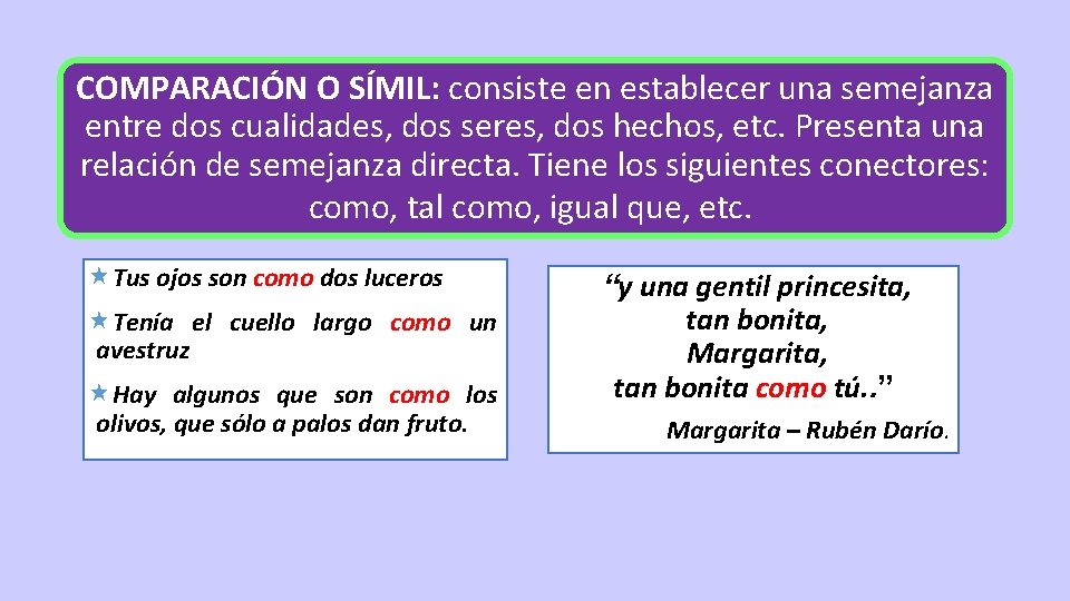 LAS FIGURAS LITERARIAS O RETRICAS QU SON LAS