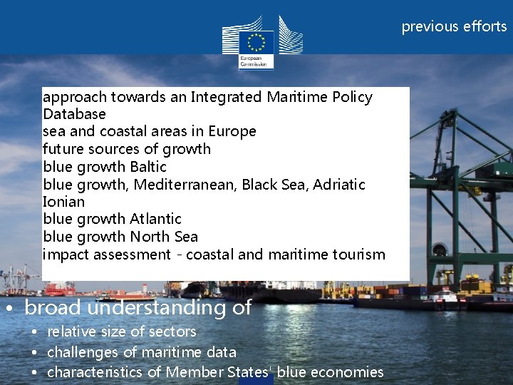 measuring the blue economy 13 th Meeting of