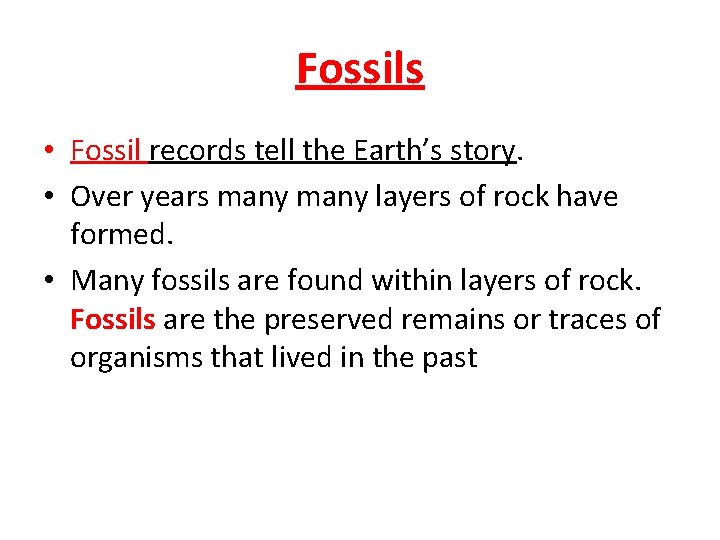 Unit 3 Part 2 Evidence of Common ancestry