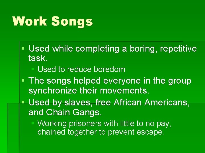 Roots of the Blues Field Hollers Developed in