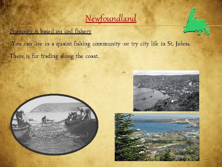 British North America A NEW LIFE A NEW