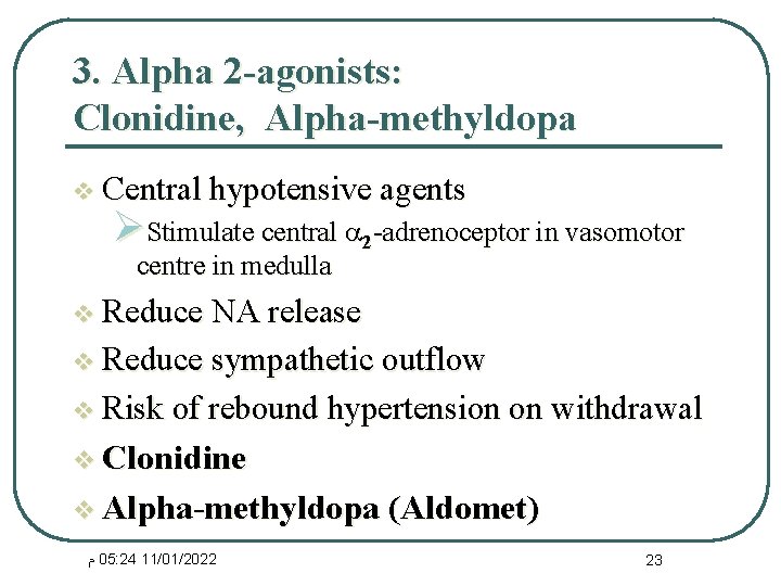 Pharmacology of Sympathetic Nervous System Adrenergic Agonists Dr