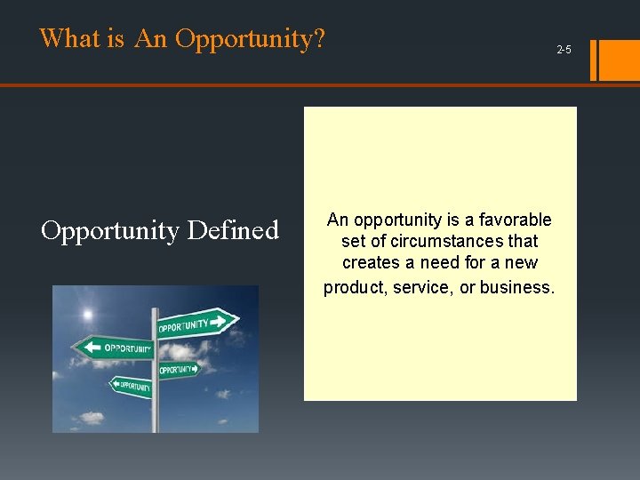 Chapter 2 Opportunity Recognition and Idea Generation Chapter