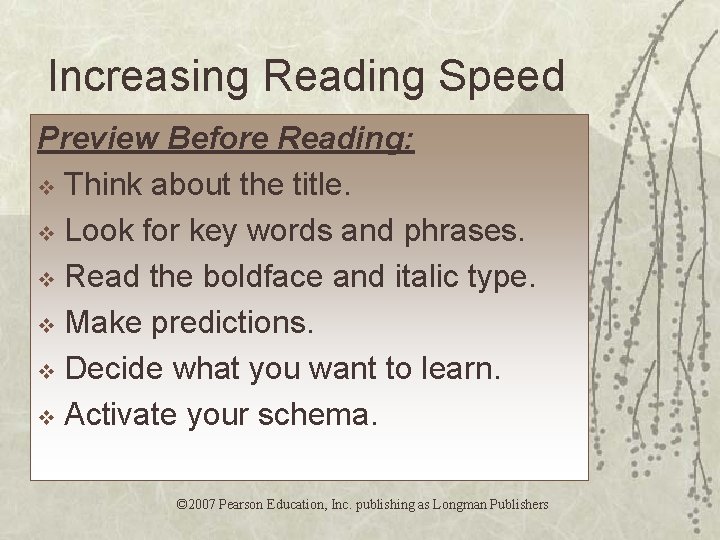 Chapter 8 Efficient Reading Breaking Through College Reading