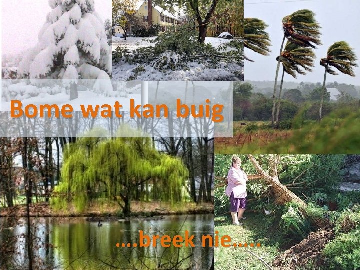 Hoekom hierdie boodskap vandag Want dit is deur