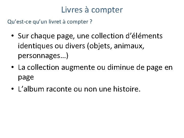 Livres compter Questce quun livret compter Sur chaque