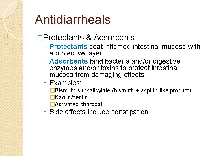Chapter 11 Gastrointestinal Drugs Sympathetic Fight or Flight