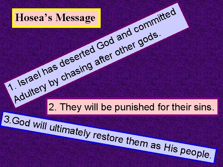 Amos Hosea Micah Isaiah 1 39 Hebrew Poetry