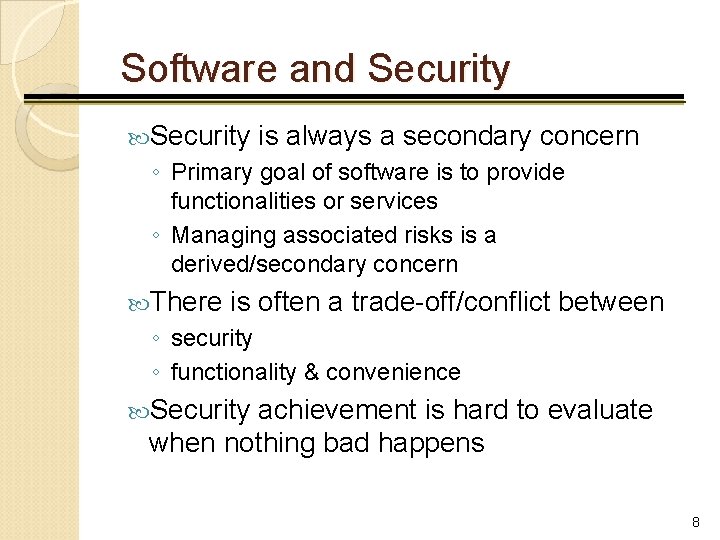 Malware and Software Vulnerability Analysis Acknowledgement This lecture