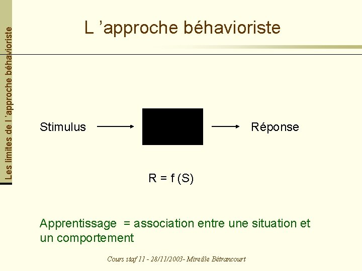 TECFA Technologies pour la Formation et lApprentissage Les