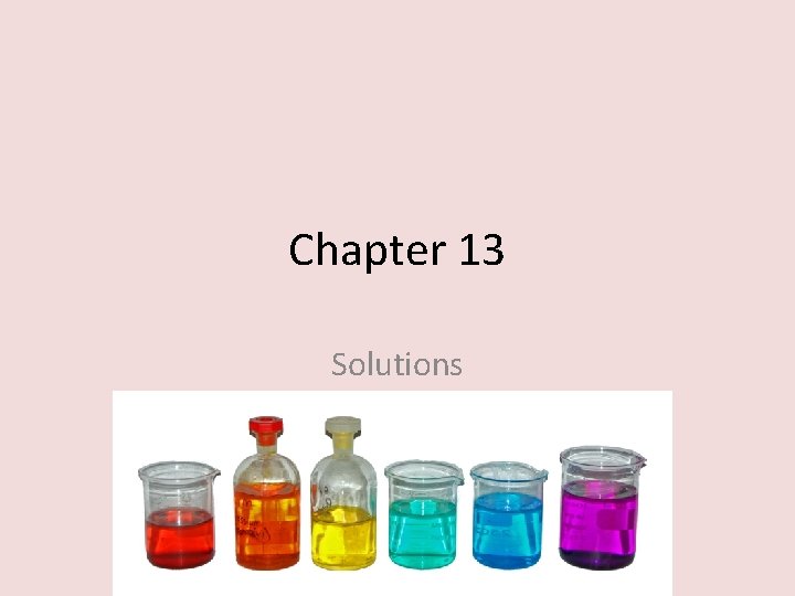 Chapter 13 Solutions 13 1 Types of Mixtures