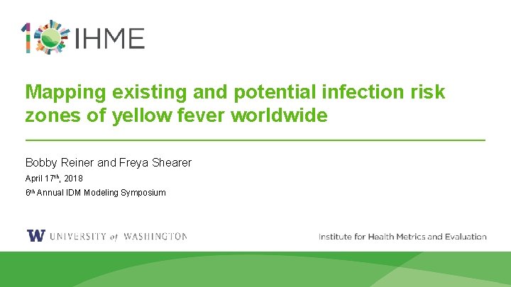 Mapping existing and potential infection risk zones of