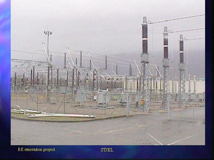 Installed Power at the BE substation LEP feeding