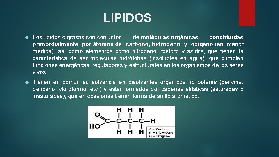 QUIMICA LIPIDOS SIMPLES SEMANA 27 LIPIDOS Los lpidos