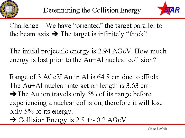 STAR as a Fixed Target Experiment Sam Brovko
