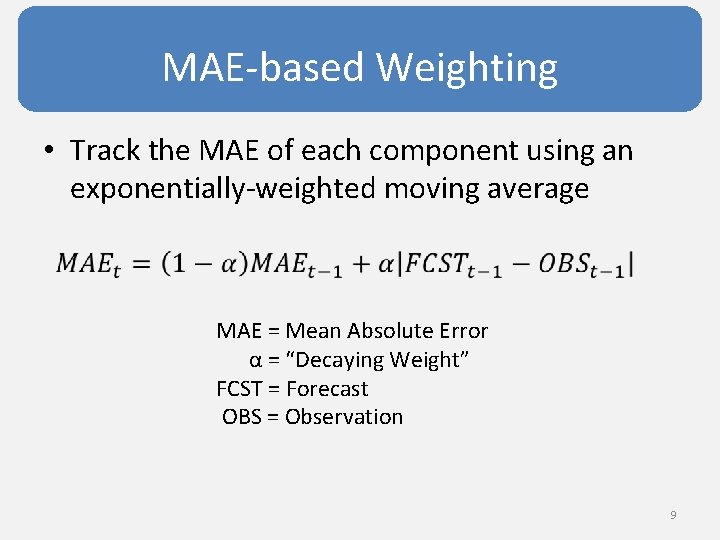 National Blend of Models John Wagner May 2016