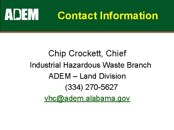 Land Division Update 3 rd Annual Environmental Professionals