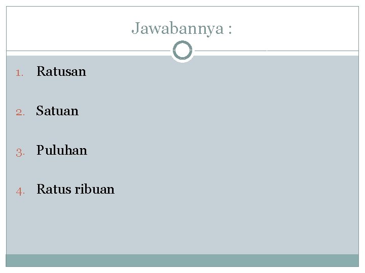 Mengenal nama dan lambang bilangan CONTOH NAMA BILANGAN