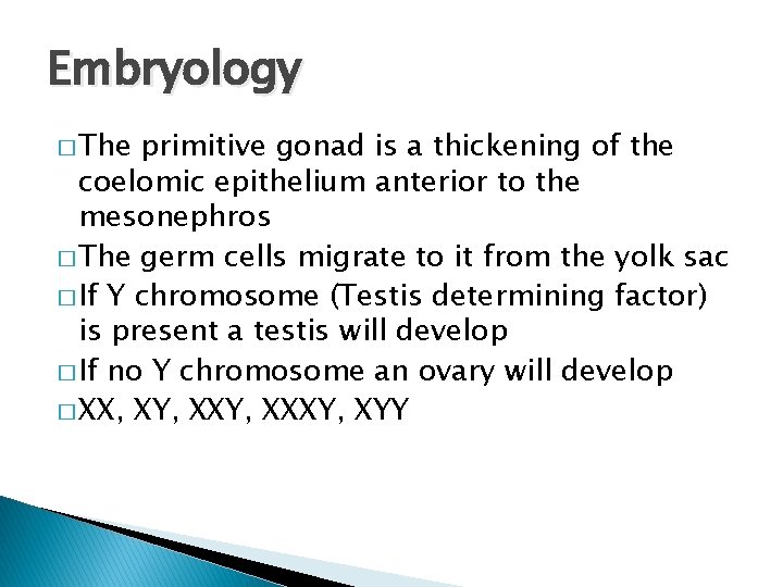 Abnormal sexual development Dr Khaldoun Khamaiseh FRCOG MRCP