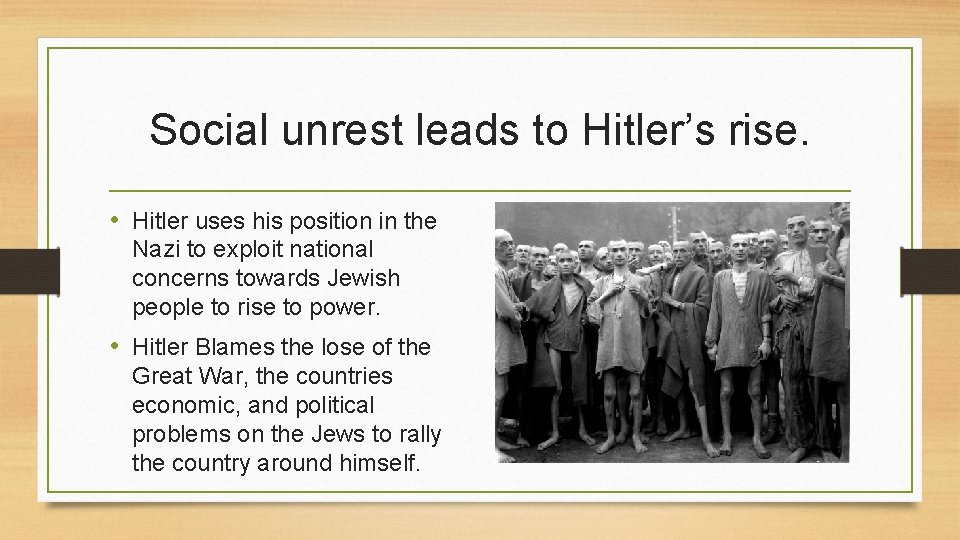 The Rise of the Nazi party By Jacob