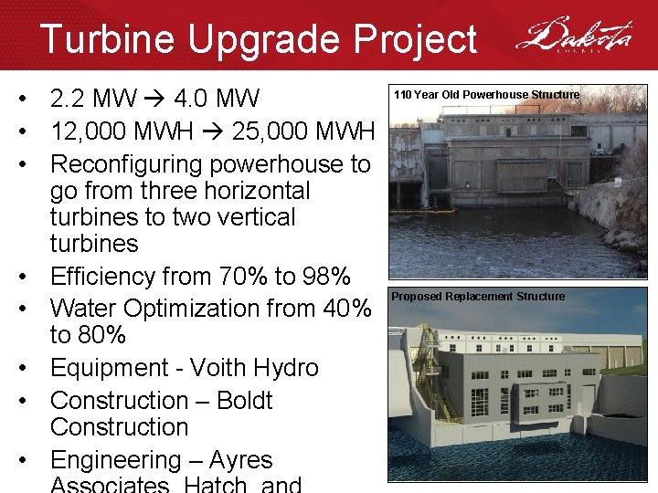 Byllesby Dam Hydropower Redevelopment Project Josh Petersen PE